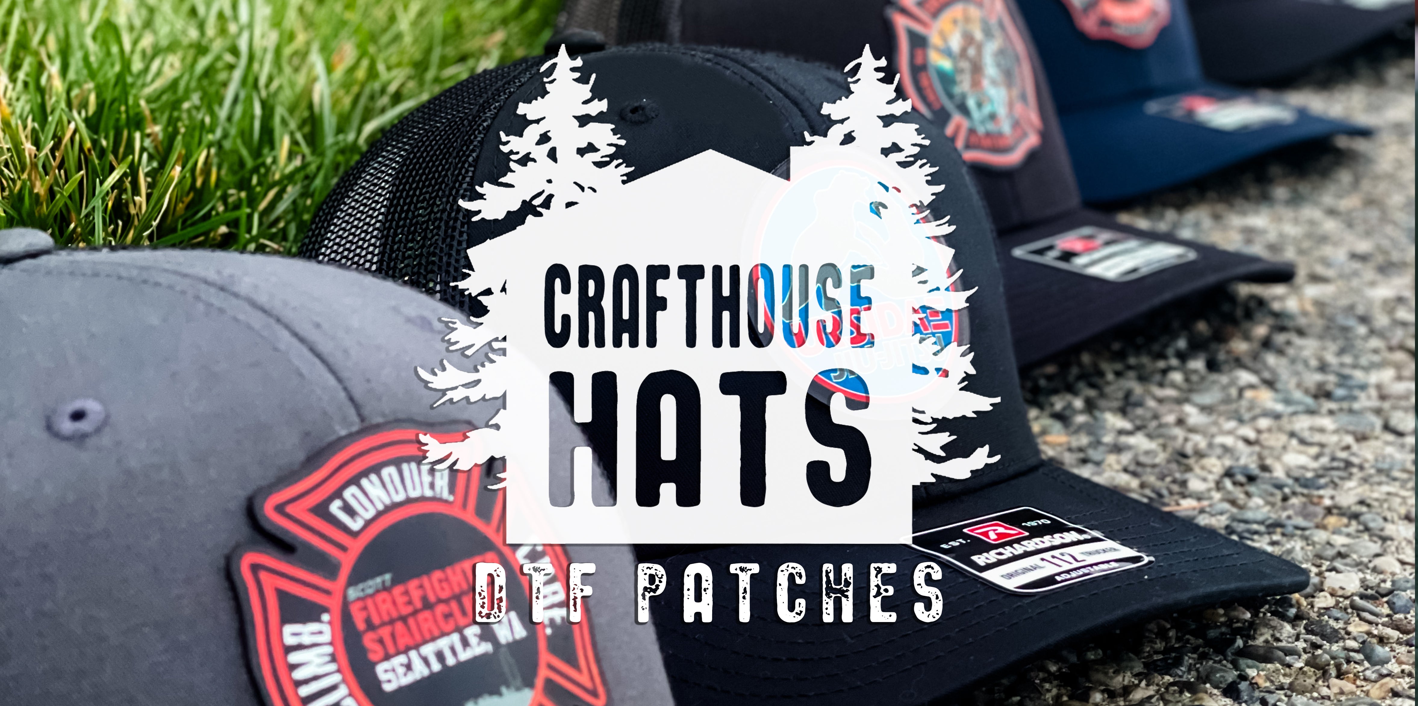 Custom Logo DTF Patches – Crafthouse Hats