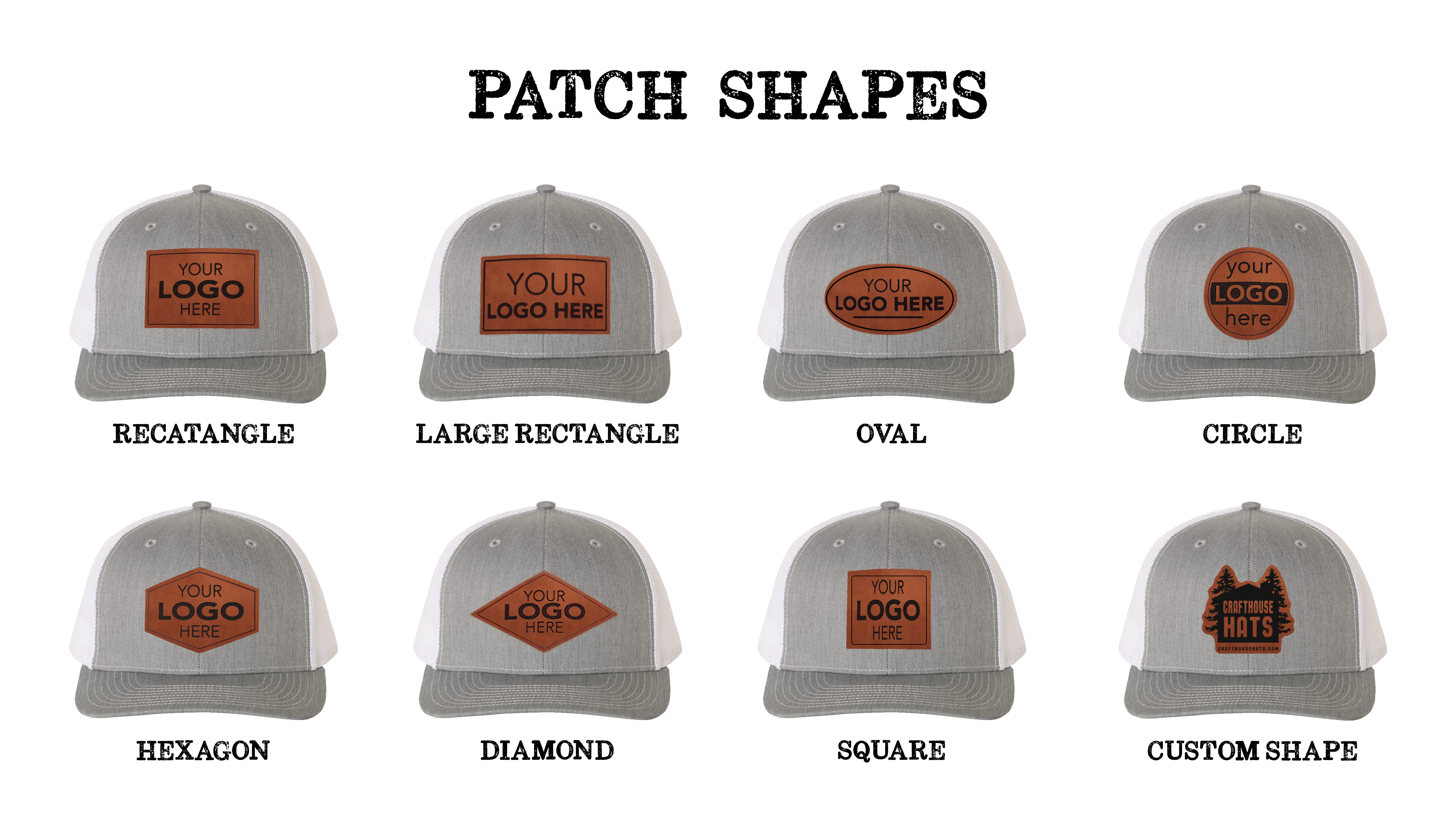 Custom Logo Leather Patch Hats Crafthouse Hats Custom Logo Leather Patch Hats Crafthouse Hats