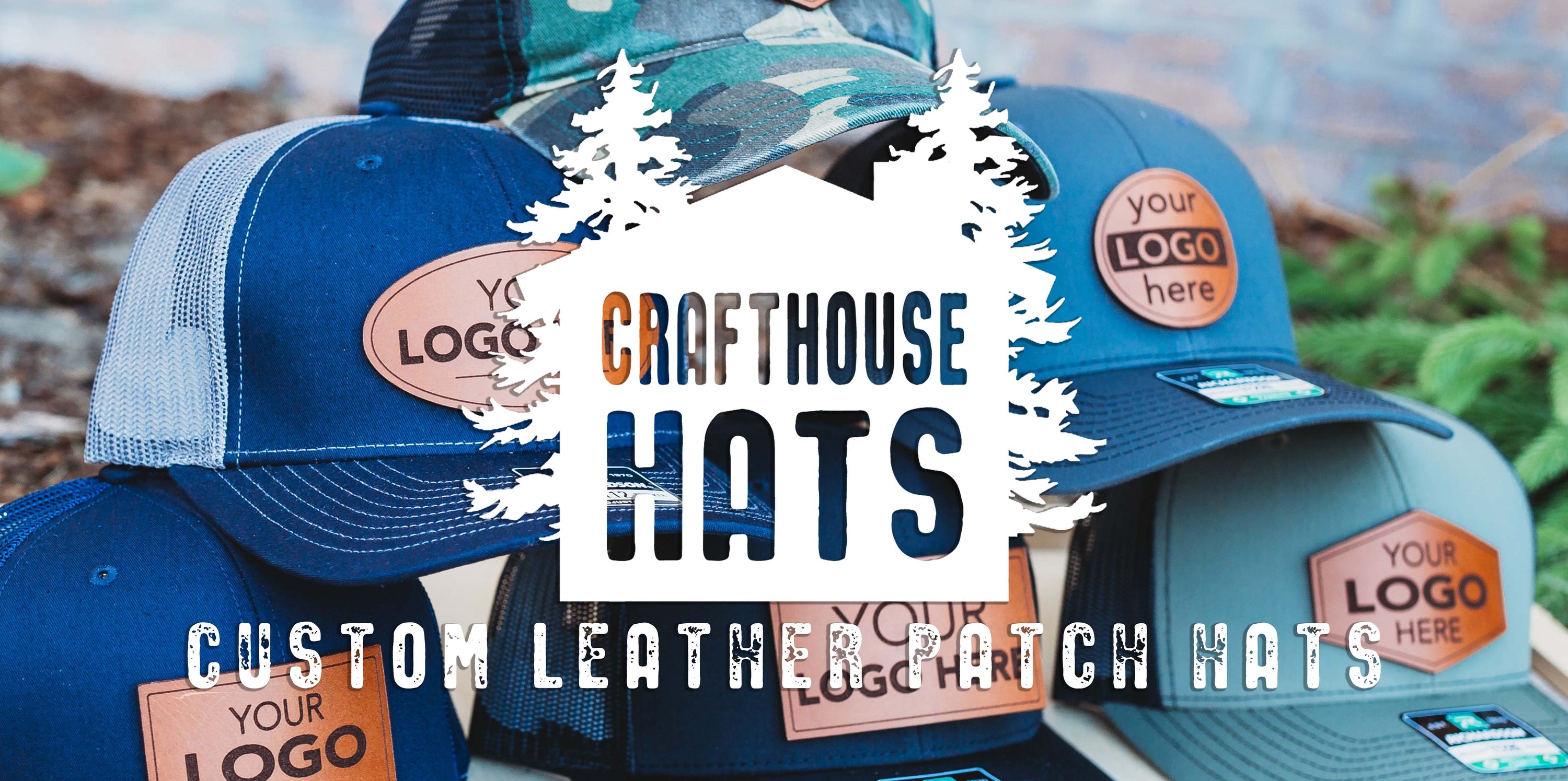 Custom Logo Leather Patch Hats – Crafthouse Hats