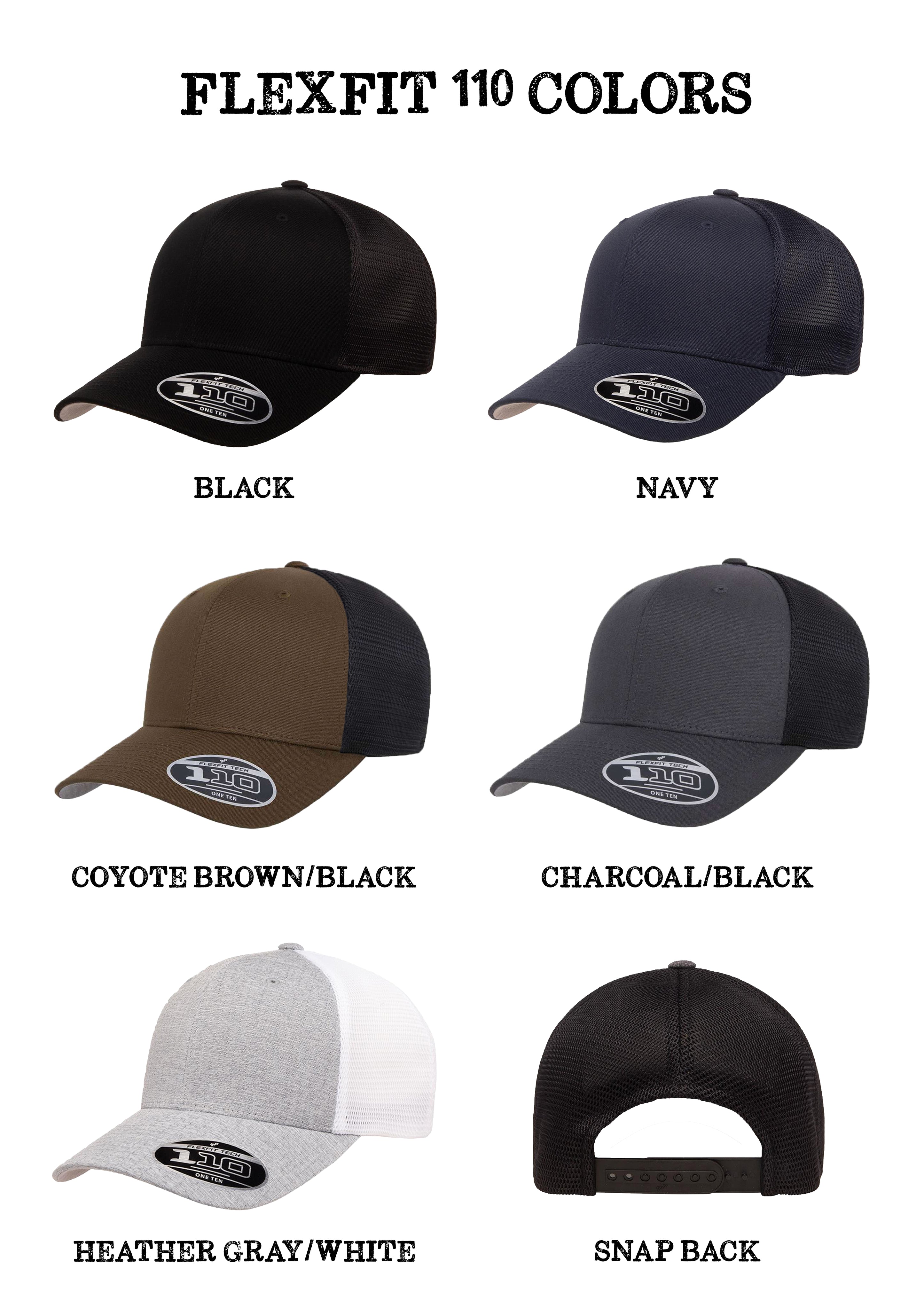 Flexfit 110 Custom Leather Patch Hat – Crafthouse Hats